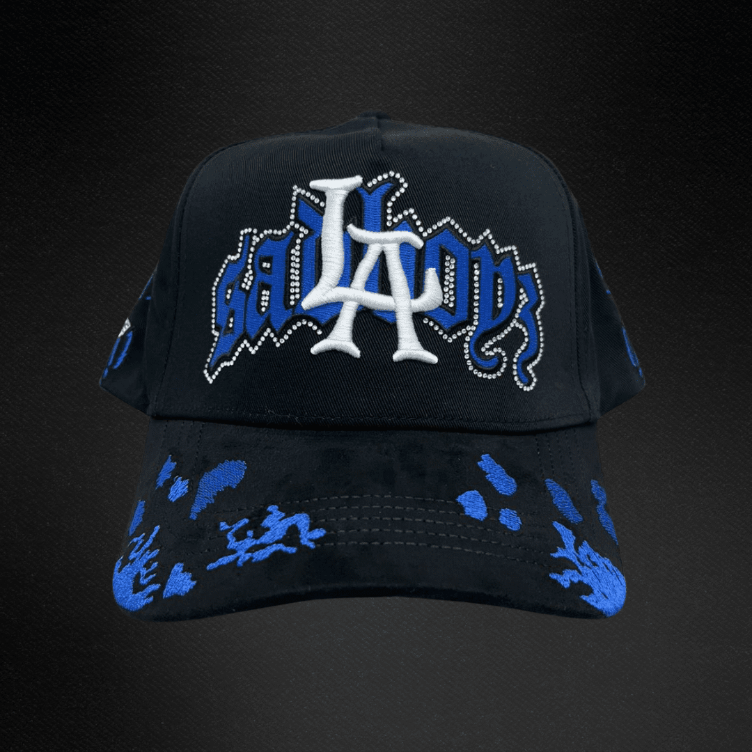 Gorra Dandy Hats X Junior H Angel Azul - somosgorreros.store